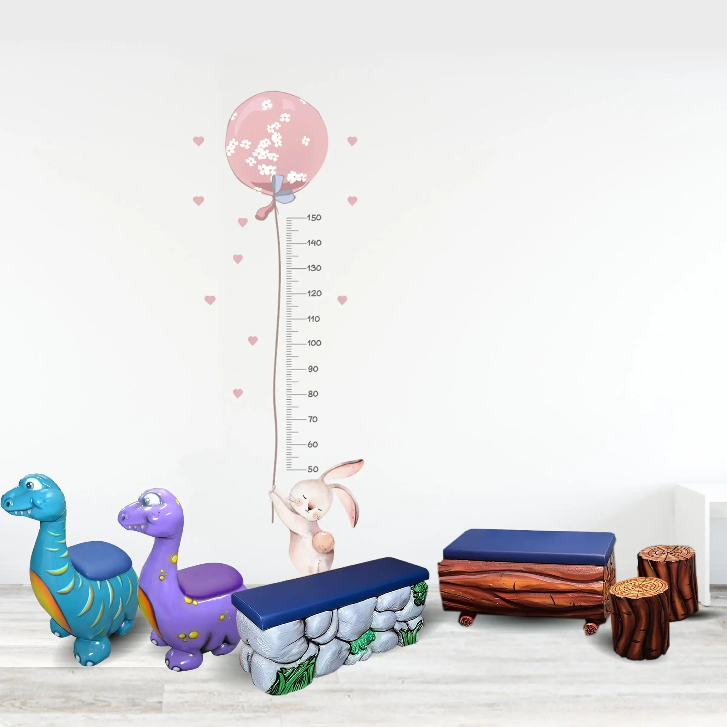 Waiting Room Chairs for Pediatric Office - Tree Bench